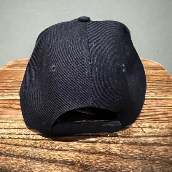 Accessories | Vintage Usa Bald Eagle American Flag Velcro Back Hat Navy ...